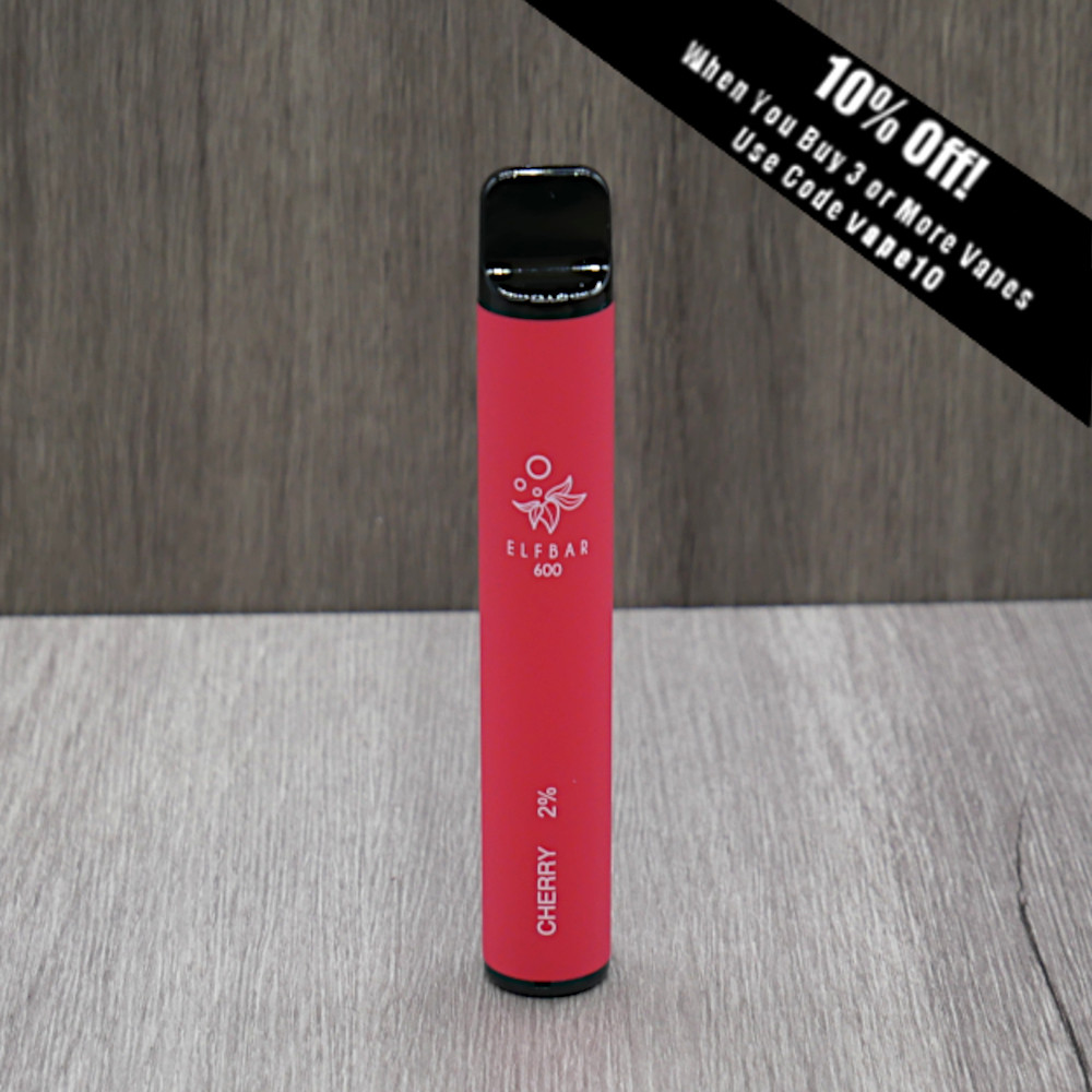 Elf Bar 600 Disposable Vape Bar Cherry